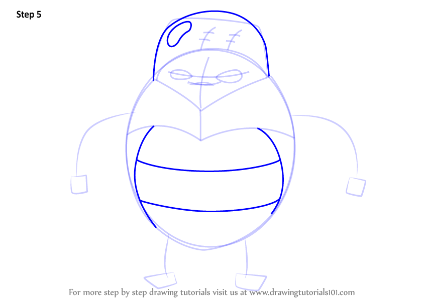 How to Draw Firebugs from Bravest Warriors (Bravest Warriors) Step by ...