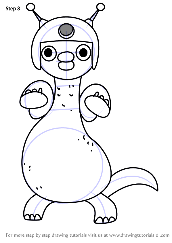 How to Draw Buttermilk from Breadwinners (Breadwinners) Step by Step ...