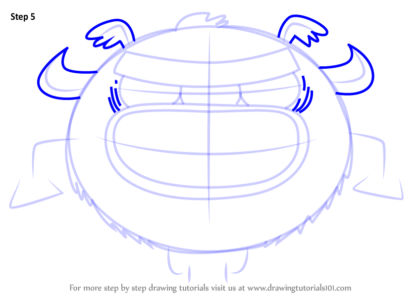 How to Draw Cloud Monster from Breadwinners (Breadwinners) Step by Step ...