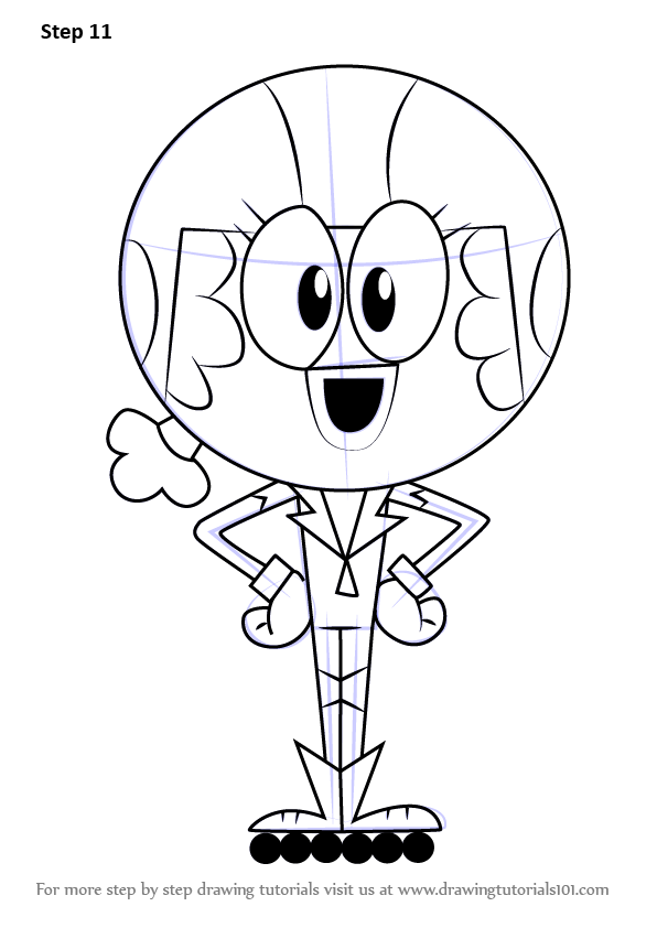 How to Draw Ketta from Breadwinners (Breadwinners) Step by Step ...