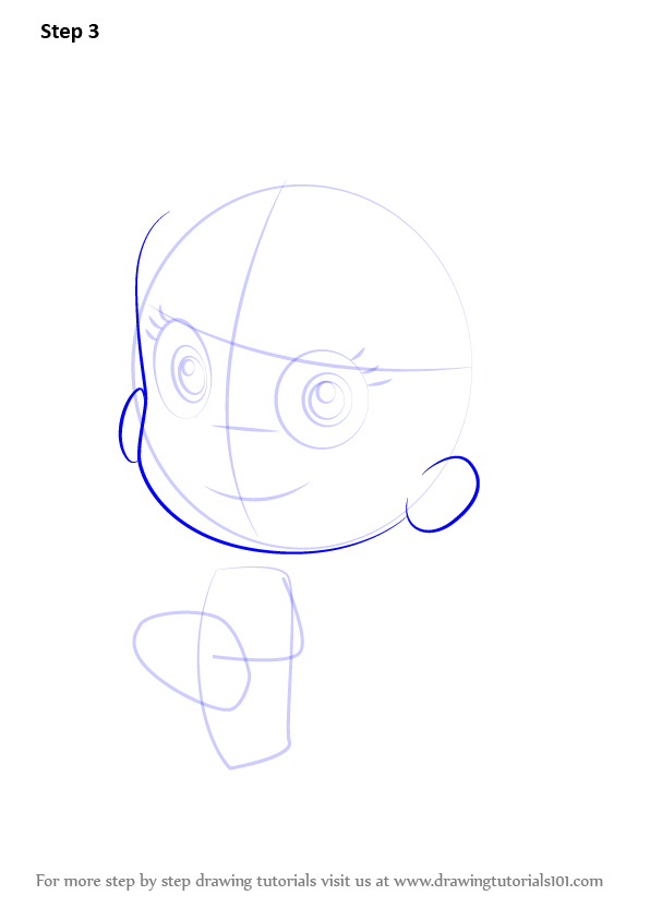 How to Draw Molly from Bubble Guppies (Bubble Guppies) Step by Step ...