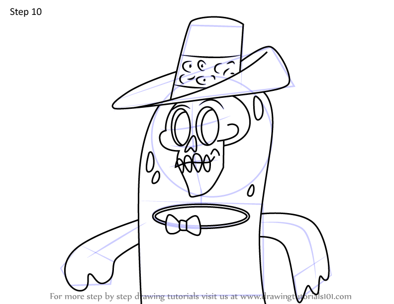 How to Draw Blob Skeleton from Bunnicula (Bunnicula) Step by Step ...
