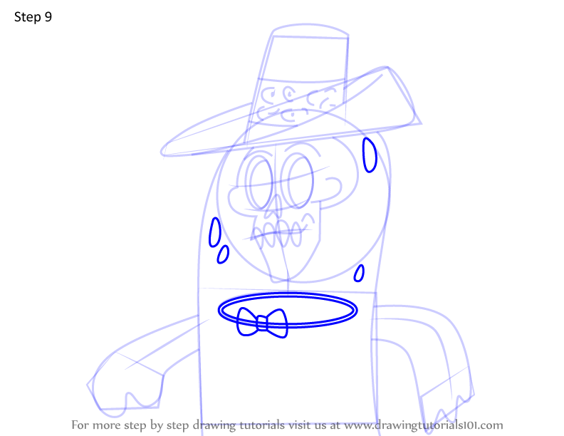 How to Draw Blob Skeleton from Bunnicula (Bunnicula) Step by Step ...