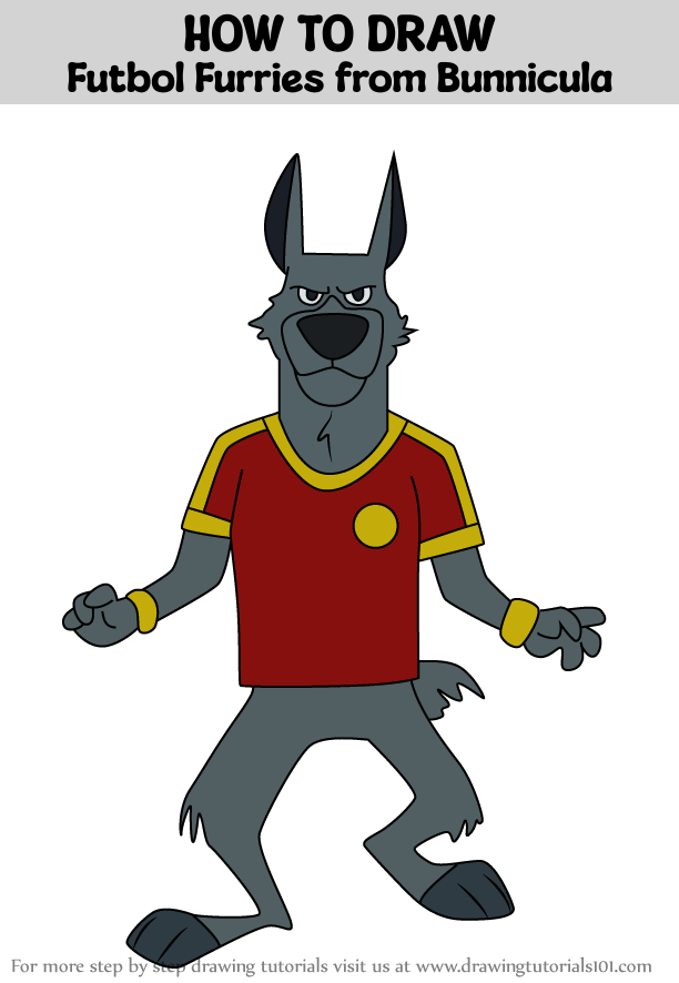How to Draw Futbol Furries from Bunnicula (Bunnicula) Step by Step ...
