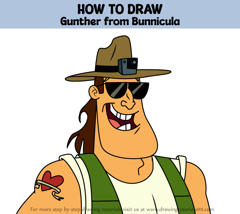 How to Draw Gunther from Bunnicula (Bunnicula) Step by Step ...