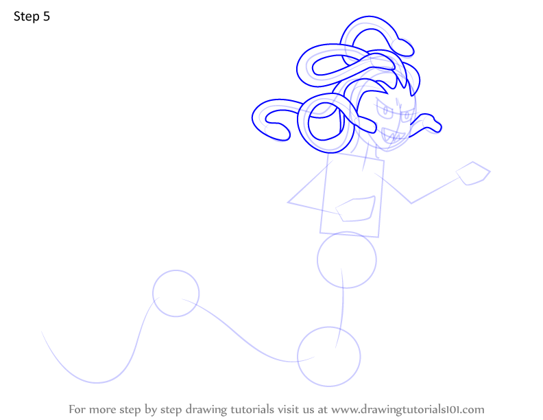How to Draw Medusa from Bunnicula (Bunnicula) Step by Step ...