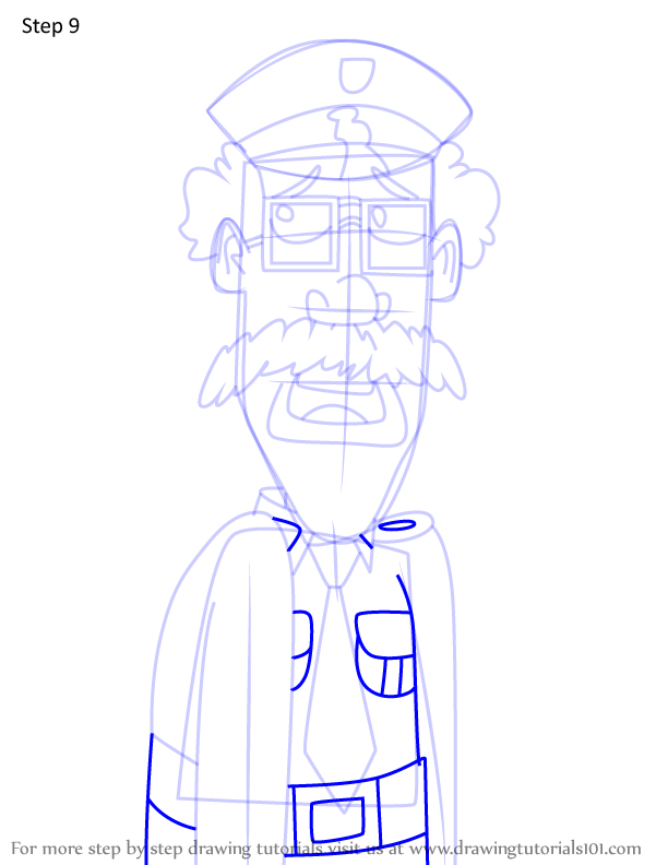 How to Draw Officer Bacon from Bunnicula (Bunnicula) Step by Step ...
