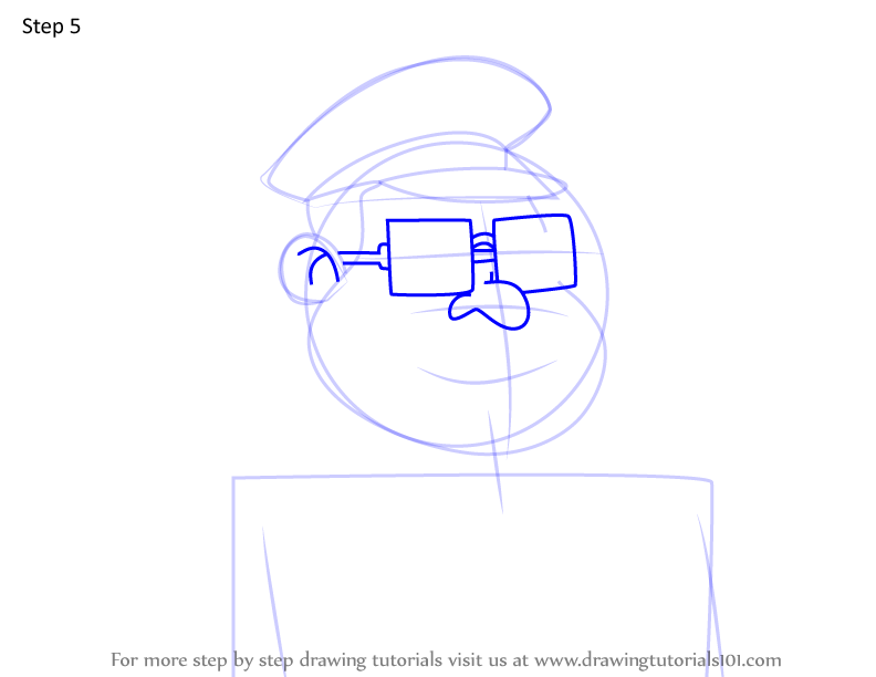 How to Draw Officer Ham from Bunnicula (Bunnicula) Step by Step ...