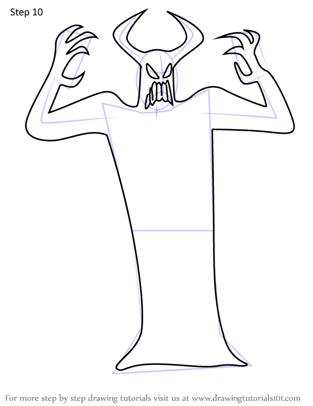 How to Draw The Dark Shadow from Bunnicula (Bunnicula) Step by Step ...