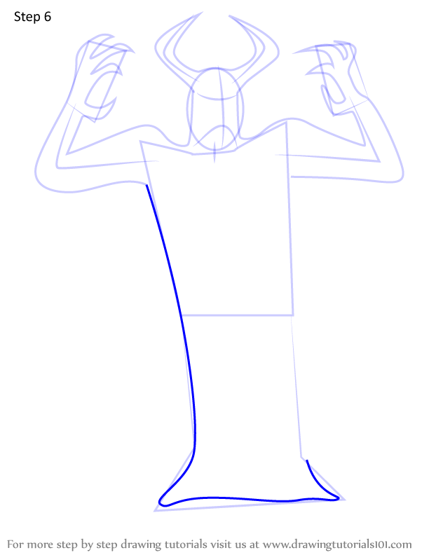 How to Draw The Dark Shadow from Bunnicula (Bunnicula) Step by Step ...