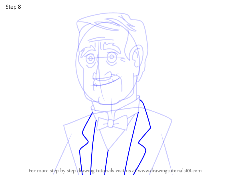 How to Draw Thomas Edison from Bunnicula (Bunnicula) Step by Step ...