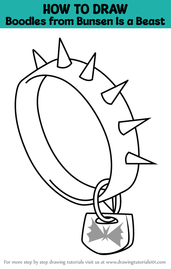 How to Draw Boodles from Bunsen Is a Beast (Bunsen Is a Beast) Step by ...
