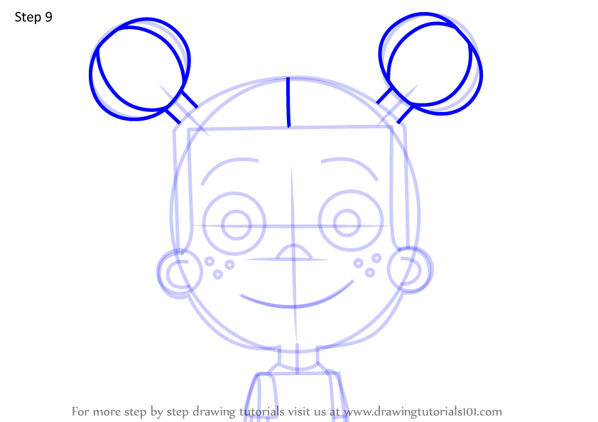 How to Draw Charley Jones from CJ the DJ (CJ the DJ) Step by Step ...