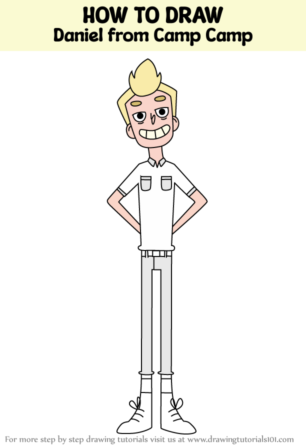 How to Draw Daniel from Camp Camp (Camp Camp) Step by Step ...