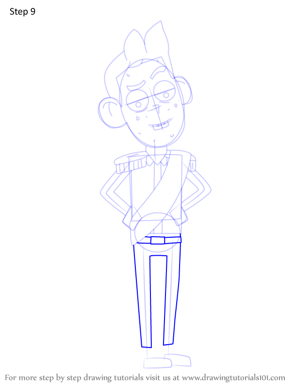 How to Draw Edward Pikeman from Camp Camp (Camp Camp) Step by Step ...