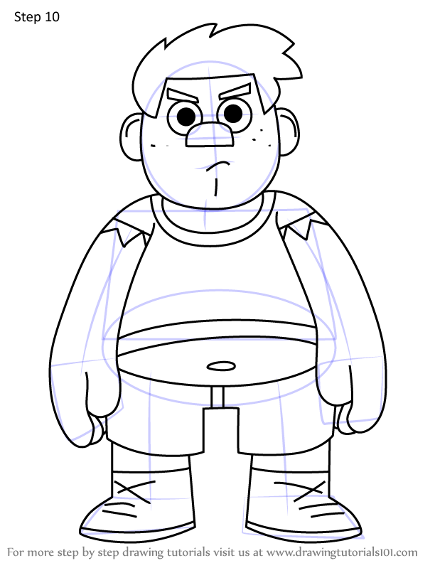 How to Draw Nurf from Camp Camp (Camp Camp) Step by Step ...
