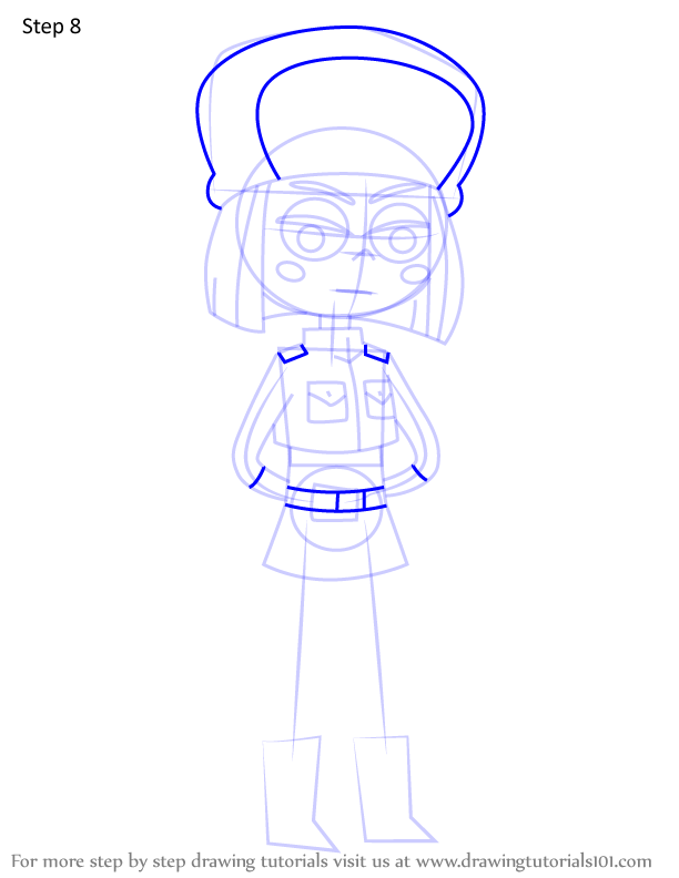 How to Draw Vera from Camp Camp (Camp Camp) Step by Step | DrawingTutorials101.com