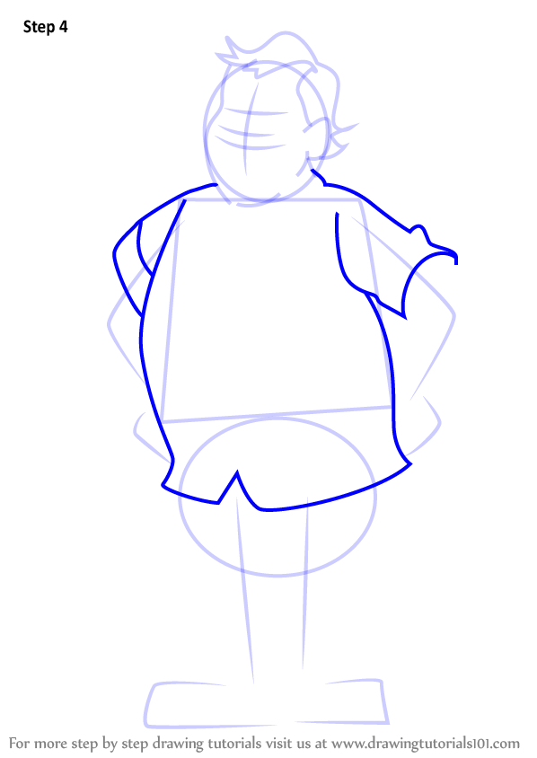 How to Draw John Candy from Camp Candy (Camp Candy) Step by Step ...