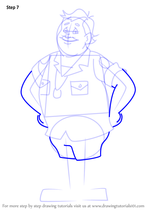 How to Draw John Candy from Camp Candy (Camp Candy) Step by Step ...