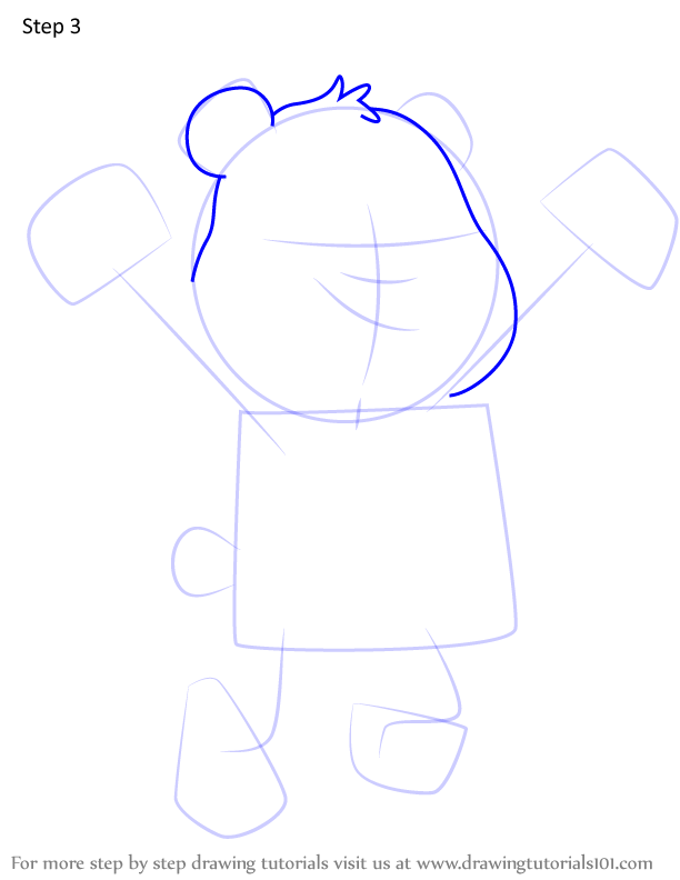How to Draw Best Friend Bear from Care Bears (Care Bears) Step by Step ...