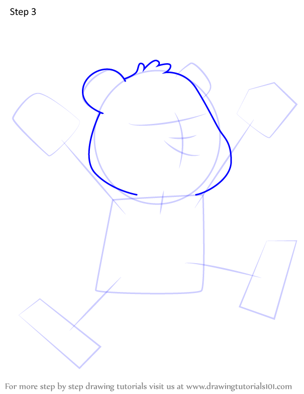 How to Draw Friend Bear from Care Bears (Care Bears) Step by Step ...