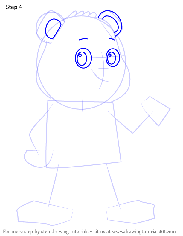 How to Draw Tenderheart Bear from Care Bears (Care Bears) Step by Step ...