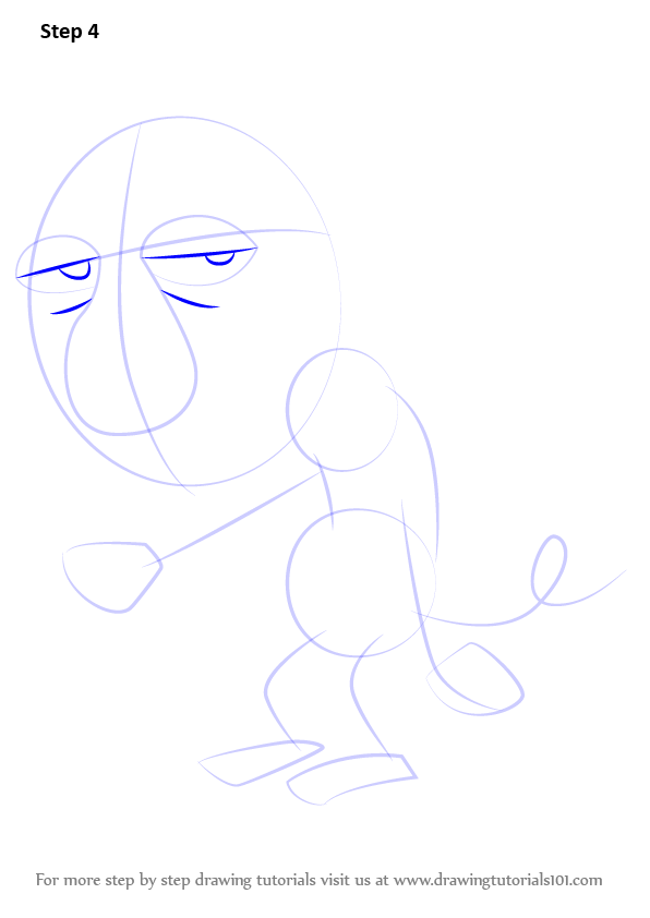 How to Draw Cornelius Sunshine from CatDog (CatDog) Step by Step ...