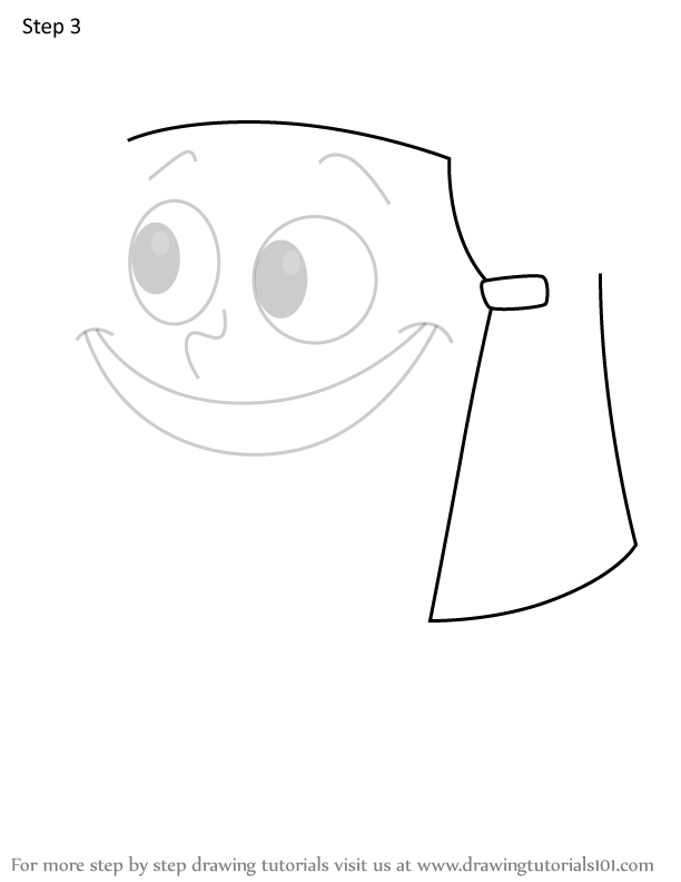 How to Draw Caitlyn 1 from Catscratch (Catscratch) Step by Step ...