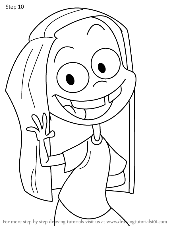 How to Draw Kimberly from Catscratch (Catscratch) Step by Step ...