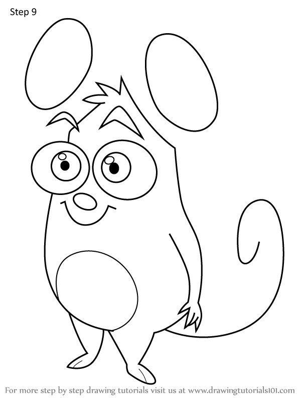 How to Draw Squeakus from Catscratch (Catscratch) Step by Step ...