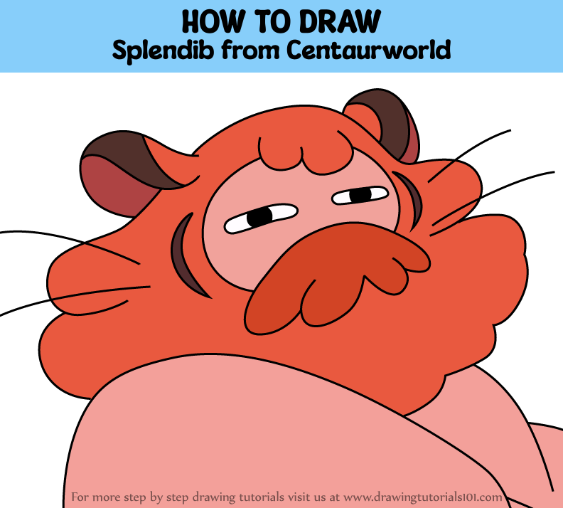How to Draw Splendib from Centaurworld (Centaurworld) Step by Step ...