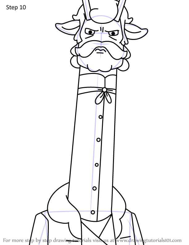How to Draw Tony Durpleton from Centaurworld (Centaurworld) Step by ...