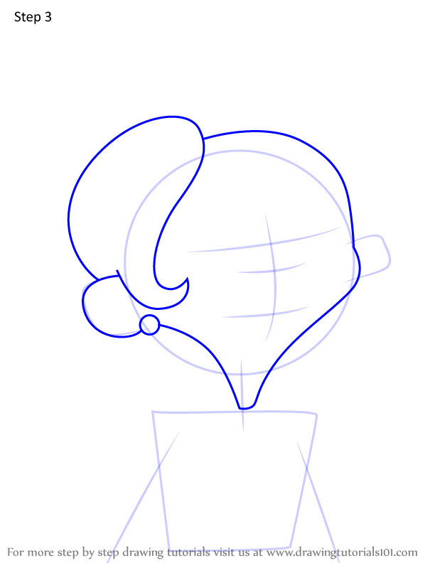 How to Draw Mrs. Sanchez from ChalkZone (ChalkZone) Step by Step ...