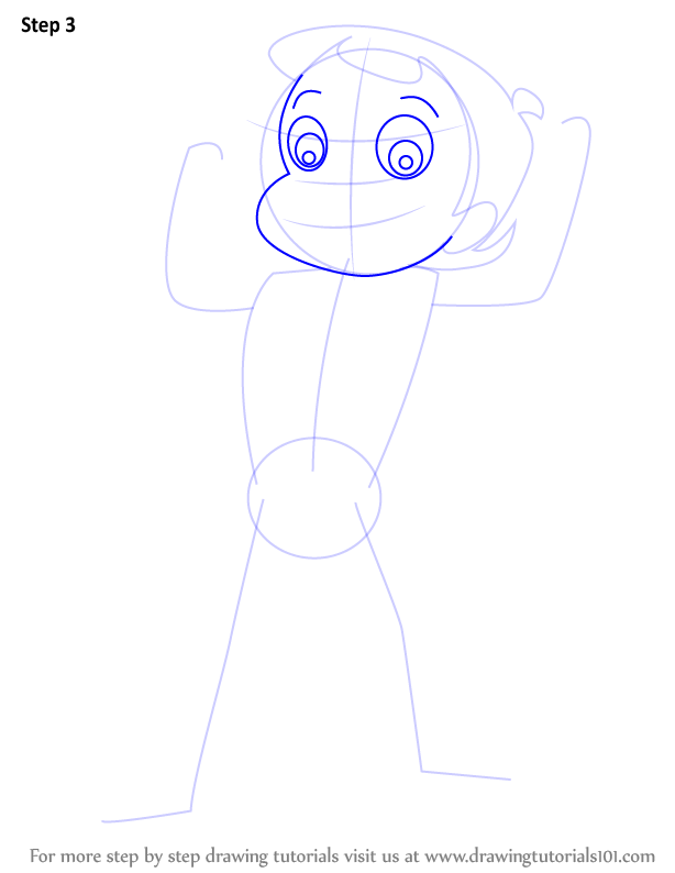 How to Draw Bheem from Chhota Bheem (Chhota Bheem) Step by Step ...