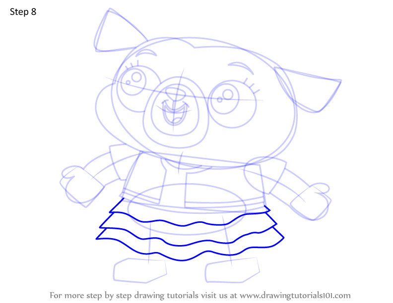 How to Draw Chip Pug from Chip and Potato (Chip and Potato) Step by ...