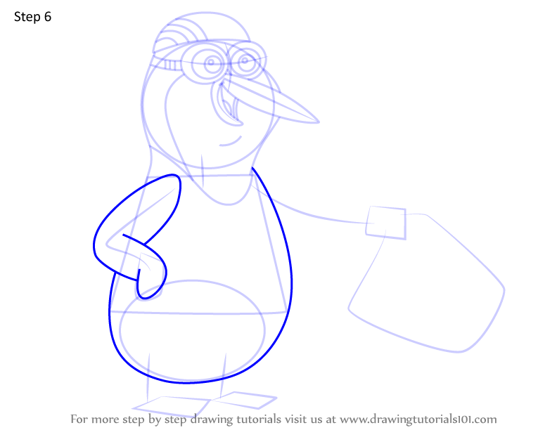 How to Draw Miss Plunge from Chip and Potato (Chip and Potato) Step by ...