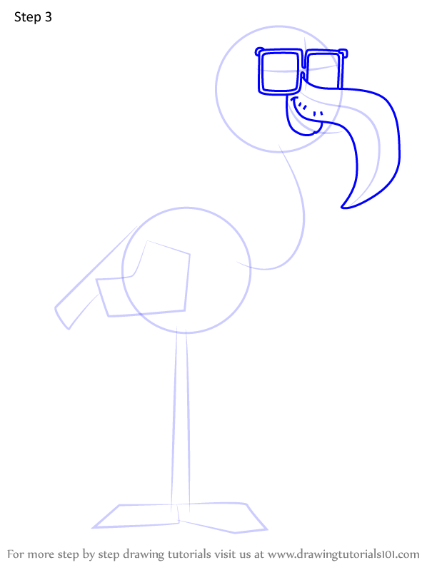 How to Draw Mr. Flingo from Chip and Potato (Chip and Potato) Step by ...