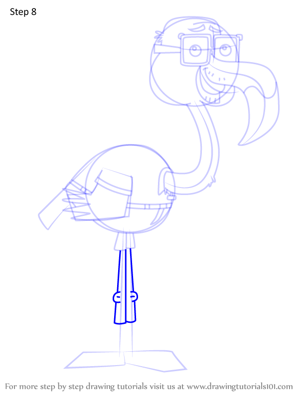 How to Draw Mr. Flingo from Chip and Potato (Chip and Potato) Step by ...