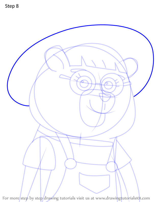 How to Draw Mrs. Bear from Chip and Potato (Chip and Potato) Step by ...