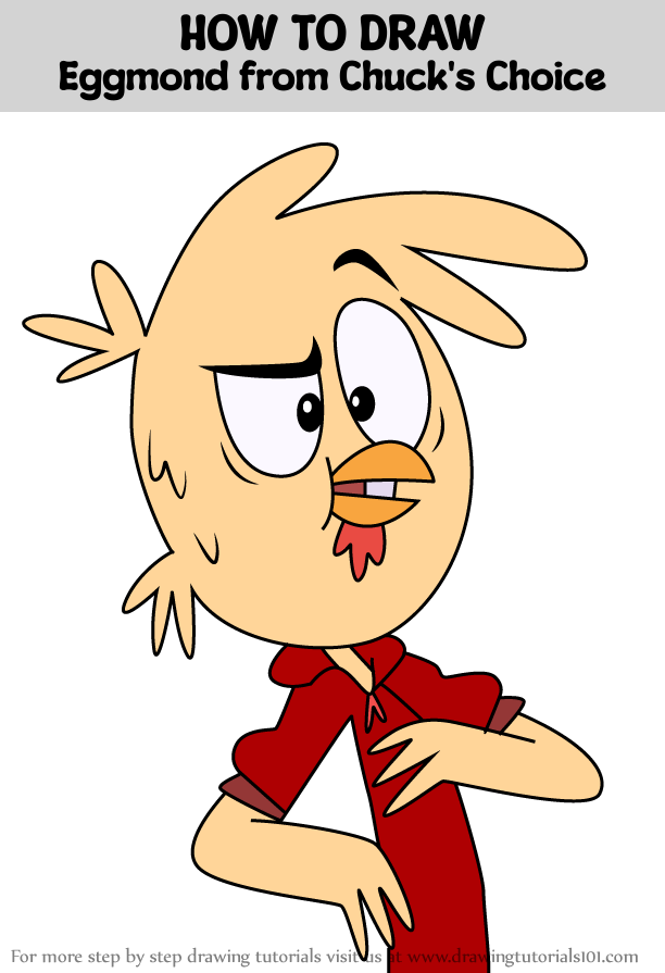How to Draw Eggmond from Chuck's Choice (Chuck's Choice) Step by Step ...