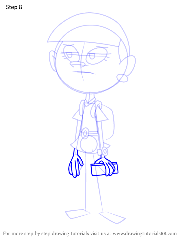 How to Draw Jamie Kang from Chuck's Choice (Chuck's Choice) Step by ...