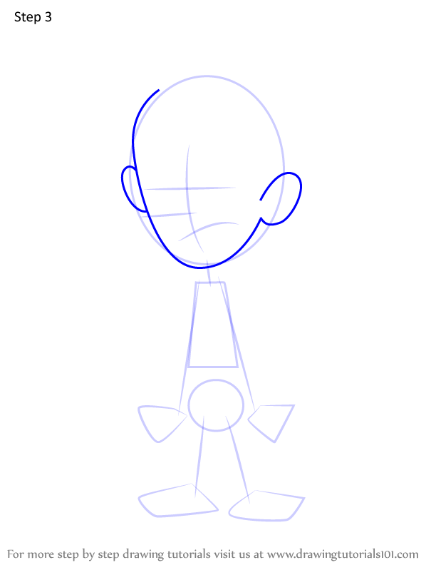 How to Draw Karl Stevens from Chuck's Choice (Chuck's Choice) Step by ...