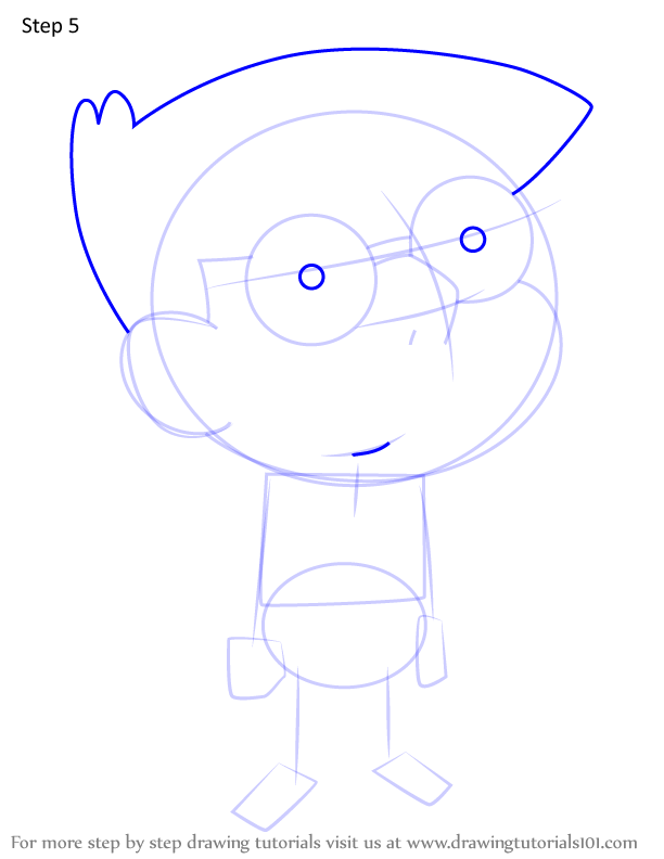 How to Draw Brady Brown from Clarence (Clarence) Step by Step ...