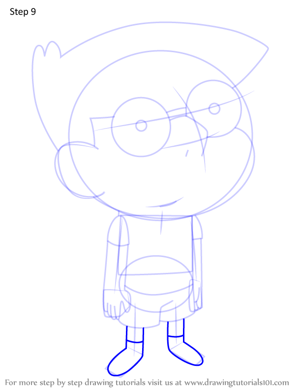 How to Draw Brady Brown from Clarence (Clarence) Step by Step ...
