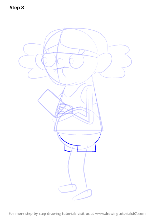 How to Draw Courtlin from Clarence (Clarence) Step by Step ...