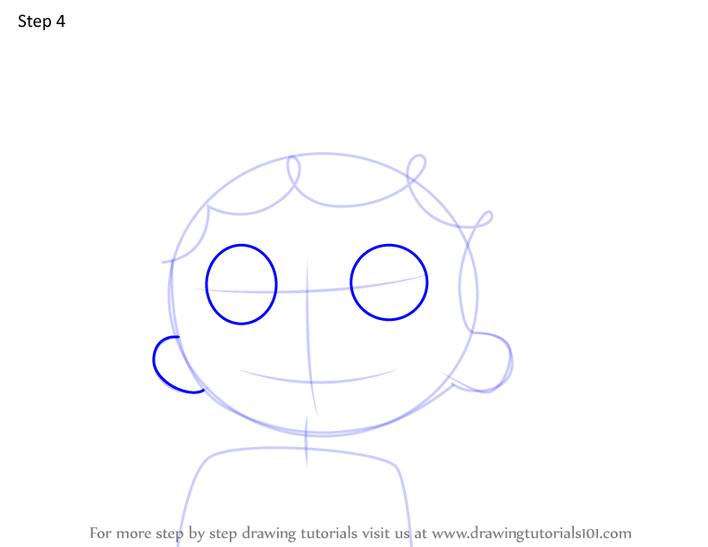 How to Draw Dunkin Bambi from Clarence (Clarence) Step by Step ...