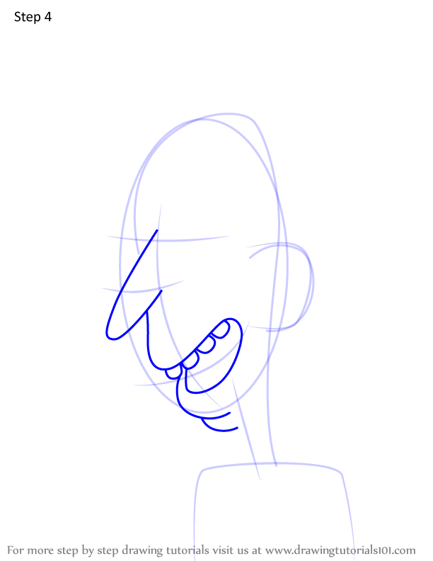 How to Draw Mr. Jones from Clarence (Clarence) Step by Step ...