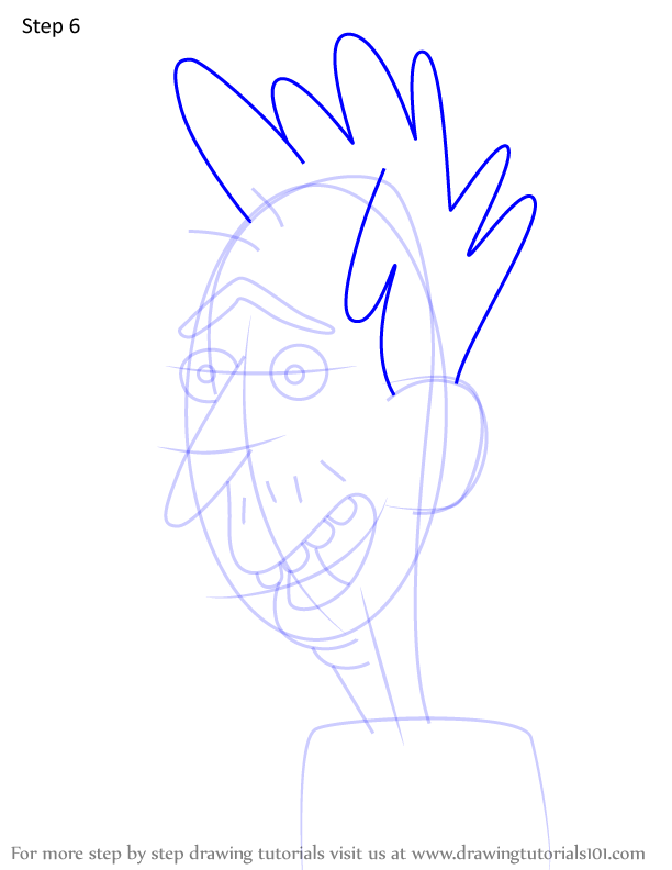 How to Draw Mr. Jones from Clarence (Clarence) Step by Step ...