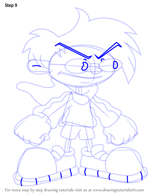 How to Draw Numbuh 1,600 from Kids Next Door (Codename: Kids Next Door ...