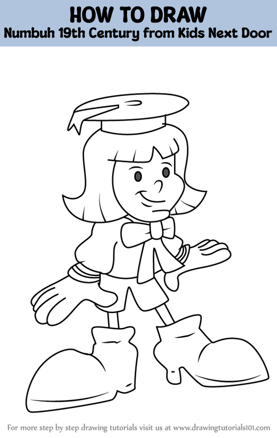 How to Draw Numbuh 19th Century from Kids Next Door (Codename: Kids ...